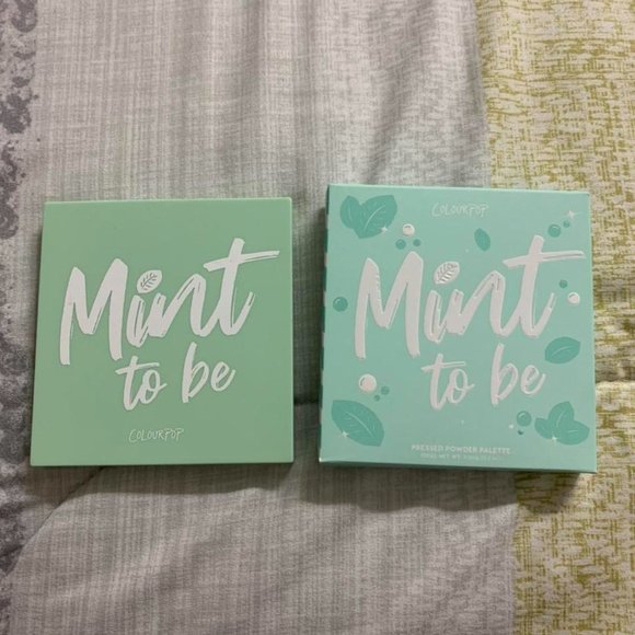 Colourpop | Makeup | New Colourpop Mint To Be Eyeshadow Palette | Poshmark